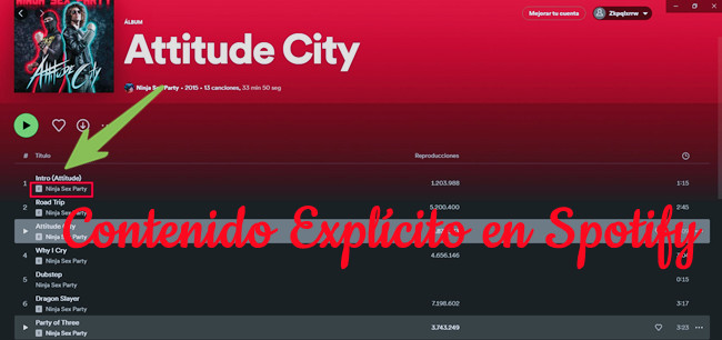 Qué Significa la E en Spotify & Cómo Activar/Desactivarlo - Tunelf