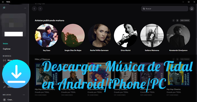 Descargar Musica de Tidal en Android/iPhone/PC/Mac - Tunelf