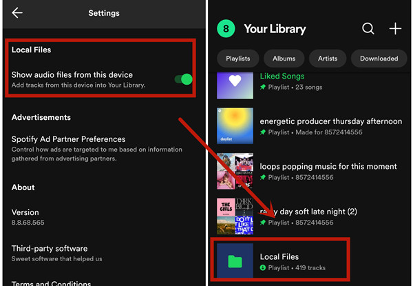 Cómo Añadir Archivos Locales a Spotify - Tunelf